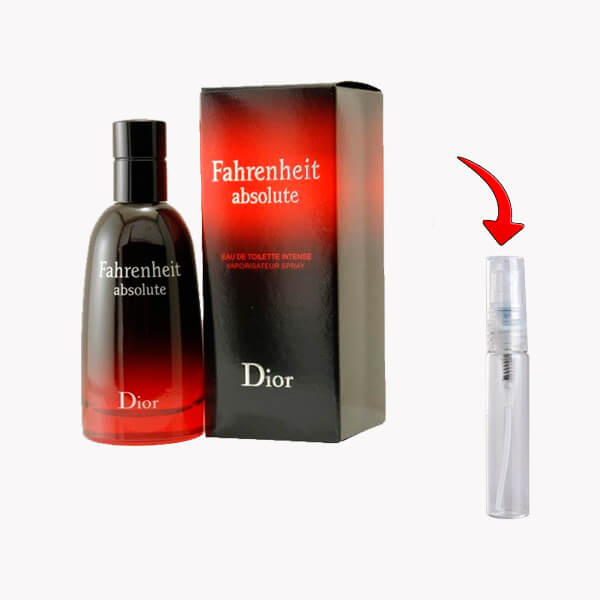 Decant Christian Dior Fahrenheit Absolute Edt Intense 10ml Para Hombre ...